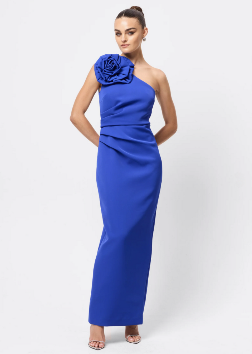 MOSSMAN Dreamstate Maxi Dress - Cobalt – RUMOR