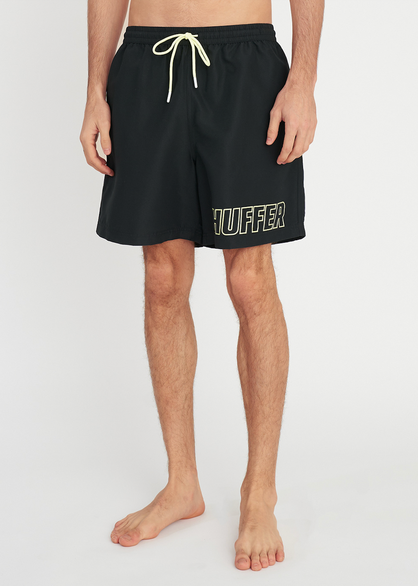 HUFFER Staple Trunk/Outlined - Black – RUMOR