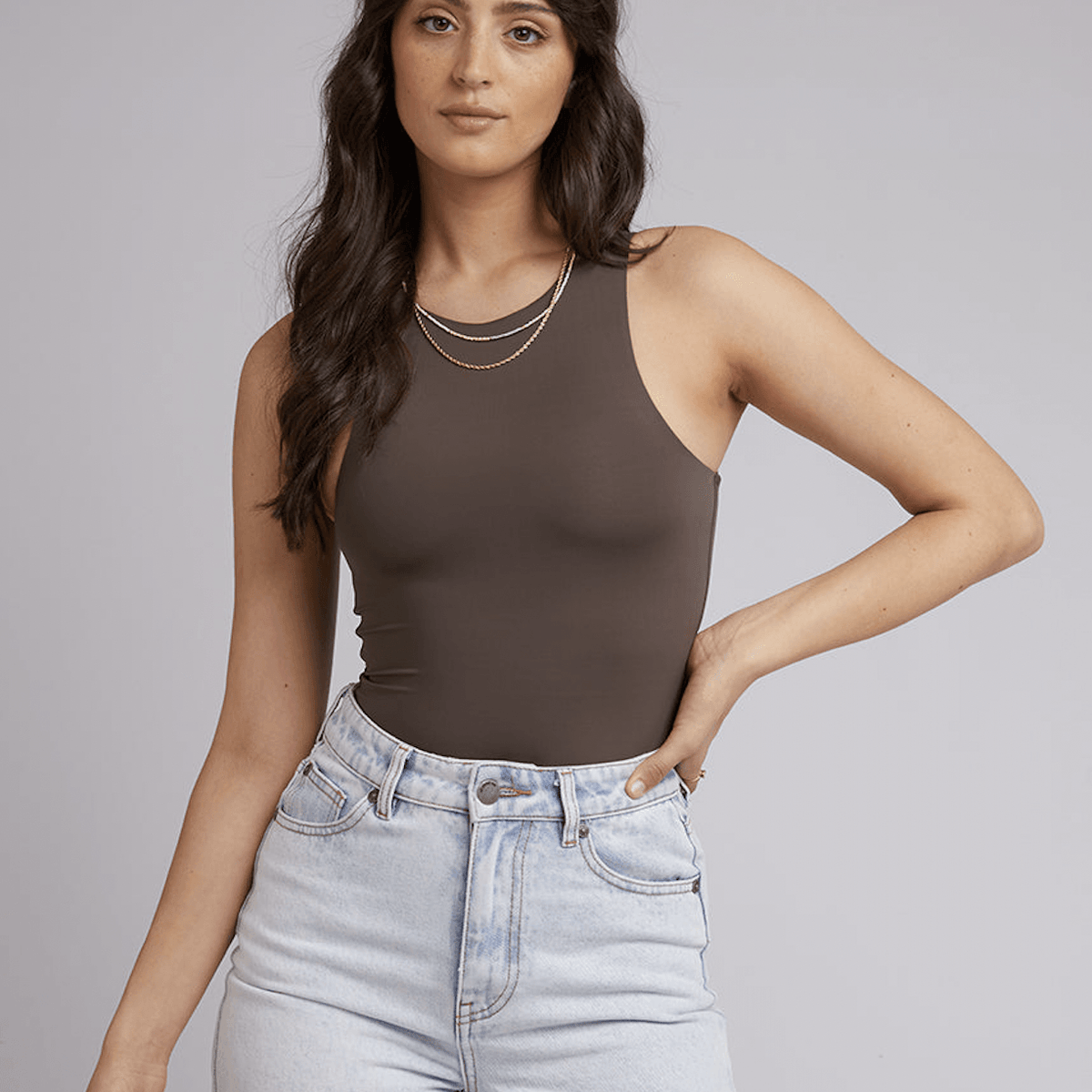 ALL ABOUT EVE Mimi Bodysuit - Brown – RUMOR