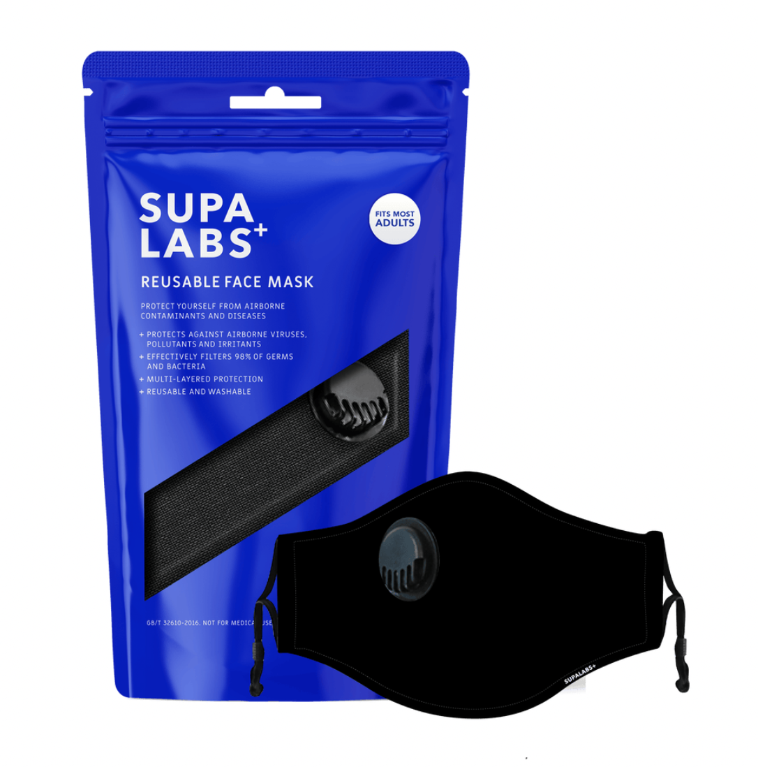 SUPA Hero Mask - Black – RUMOR